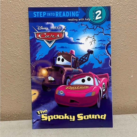 Disney | Toys | The Spooky Sound Disney Pixar Cars Book Step Into ...